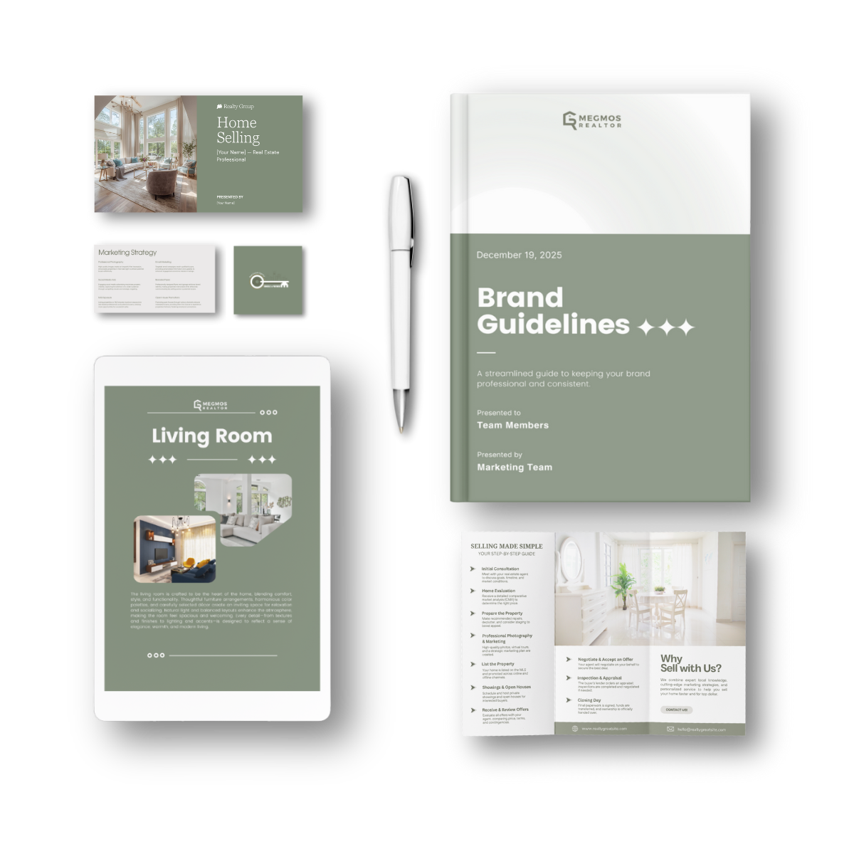 Brand Kits | Bold, modern branding for real estate professionals who ...